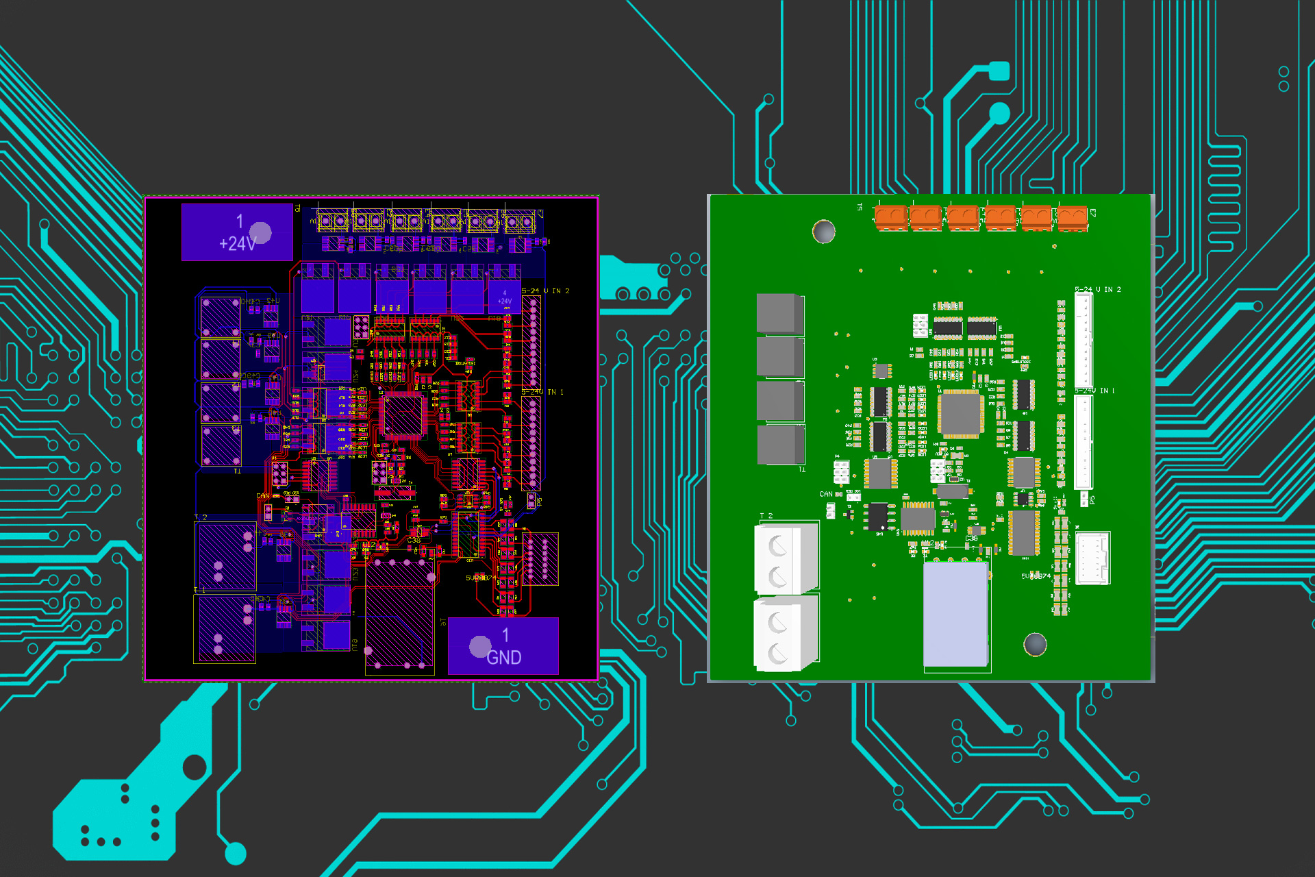 Multiplexer X-L-M Board - Barok Savunma