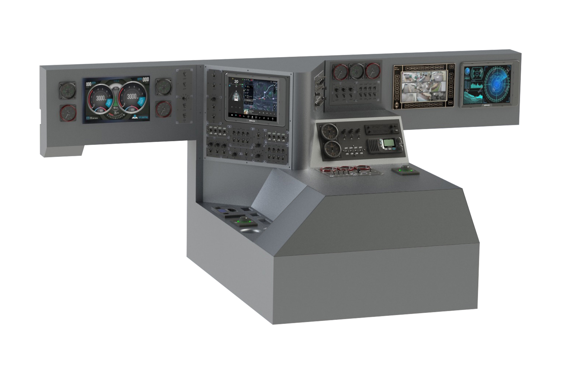 Modular Vehicle Electronics and Dashboard Design - Barok Savunma